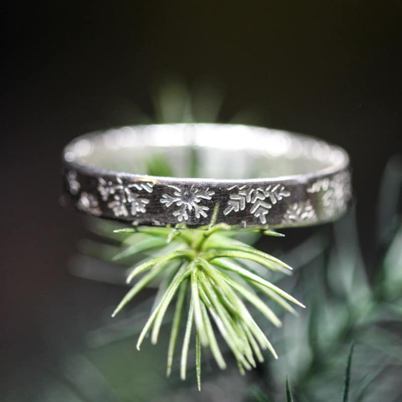 Snowflake Ring - Etsy