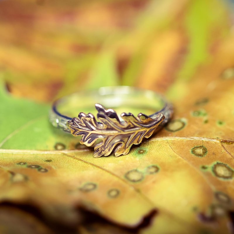 Leaf Ring - Etsy