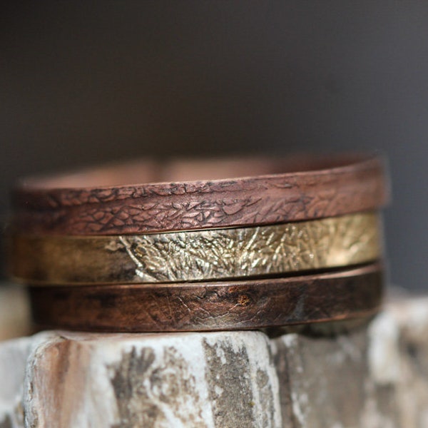 Copper Wedding Ring - Etsy