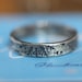 Snowflake Ring* Solid Sterling Silver* Stacking Band*winter Jewelry - Etsy