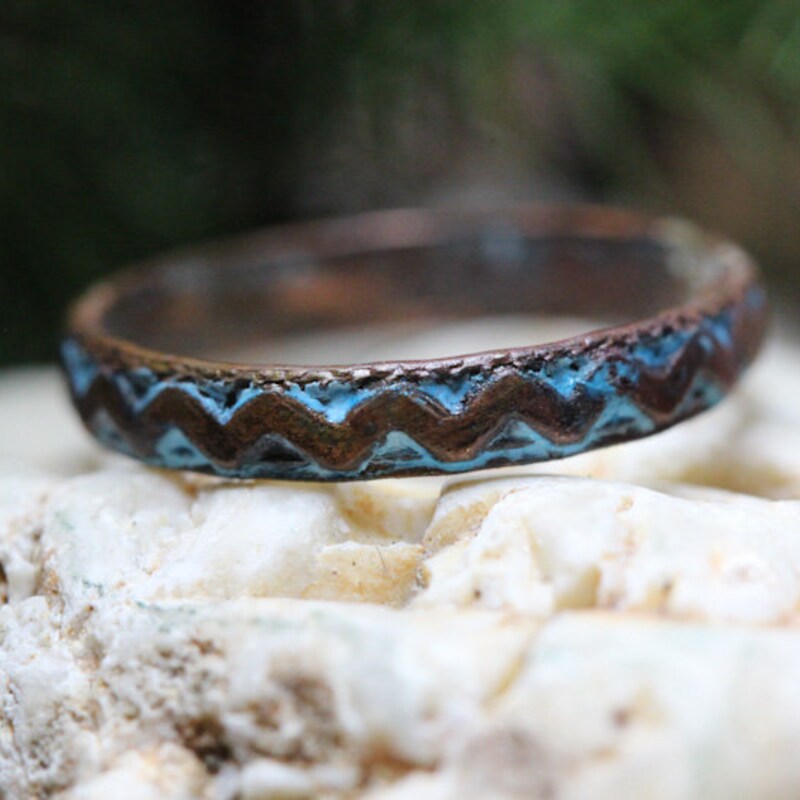 Patina Ring - Etsy