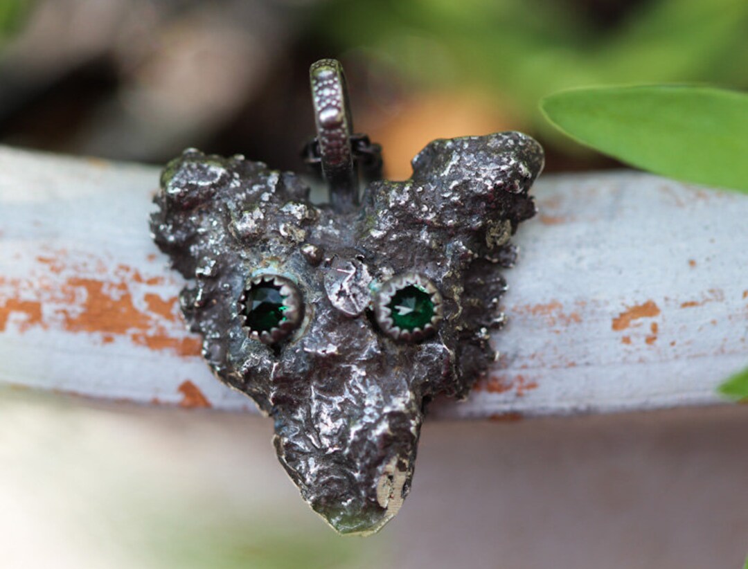 Wolf Talisman Relic Style Recycled Sterling Silver Leto Talisman Mebd ...