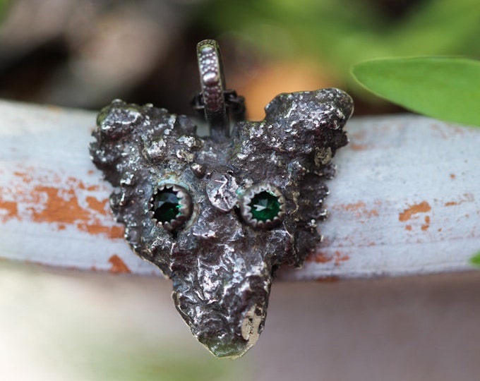 Wolf Talisman* Relic Style * Recycled Sterling Silver * Leto Talisman ...