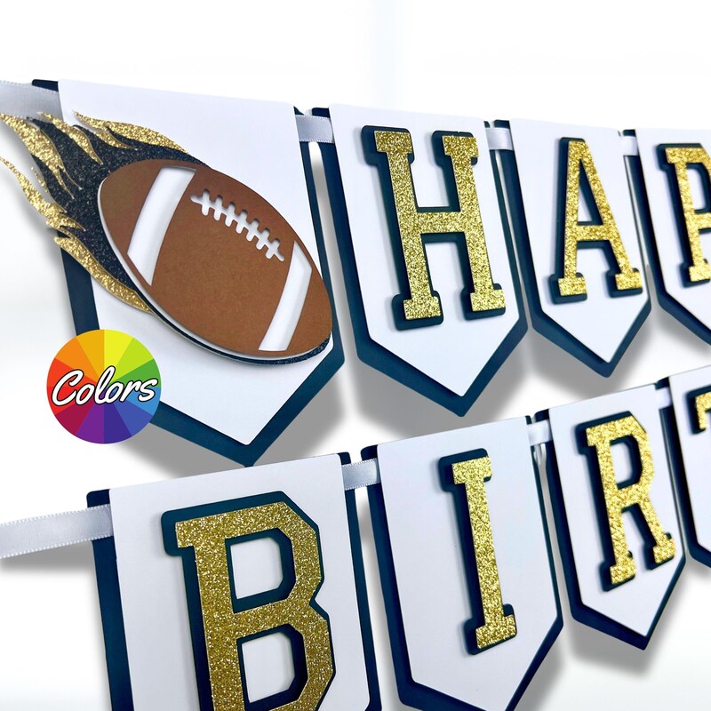 Football Themed Birthday Decorations - Etsy