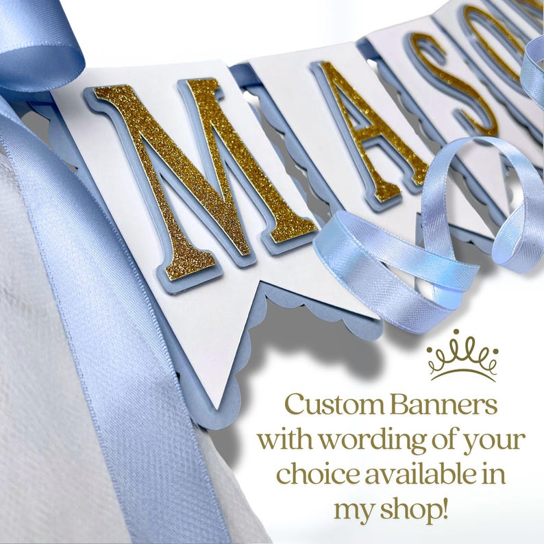 It’s a Boy Banner, Blue Baby Shower & Gender Reveal Decor - Etsy