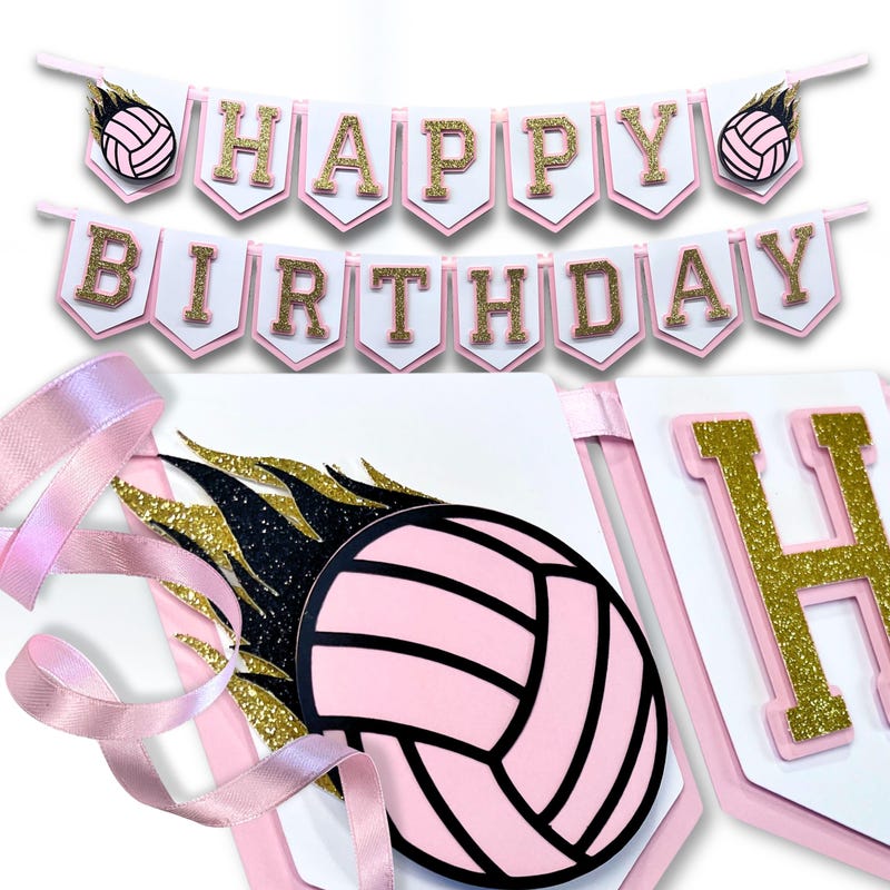 Volleyball Banner - Etsy