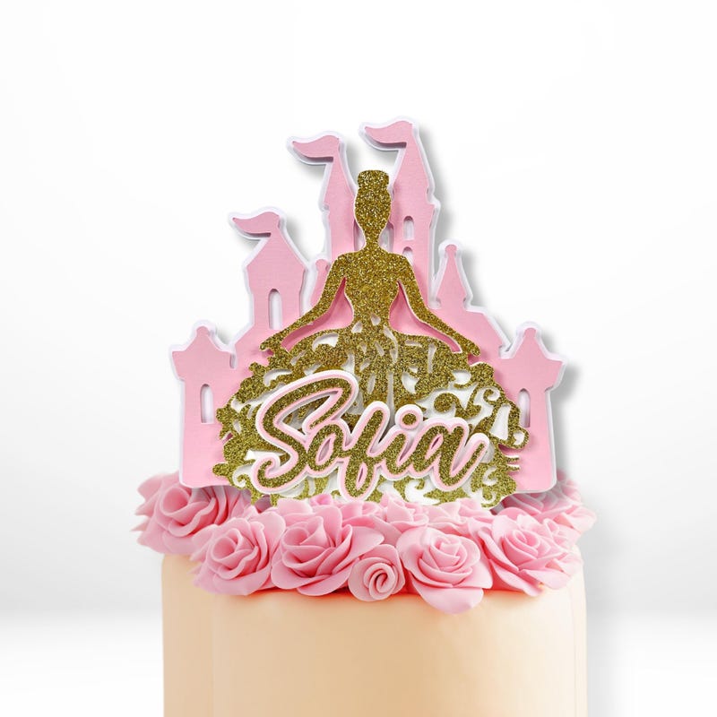 Princess Cake Topper - Etsy