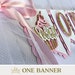 Cupcake ONE Banner pink First Birthday High Chair Banner Sweet One ...