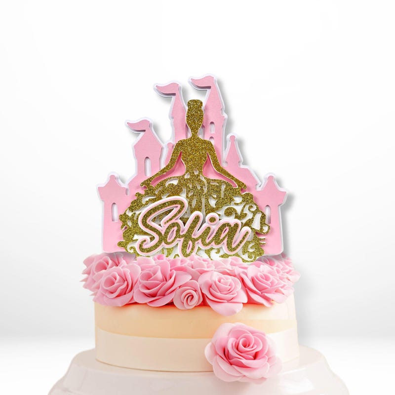 Princess Cake Toppers - Etsy