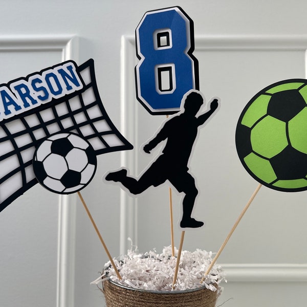 Soccer Centerpiece - Etsy