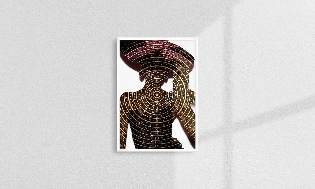 TARGET Digital Collage as Printable, Digital Download Wall Art, Surreal ...
