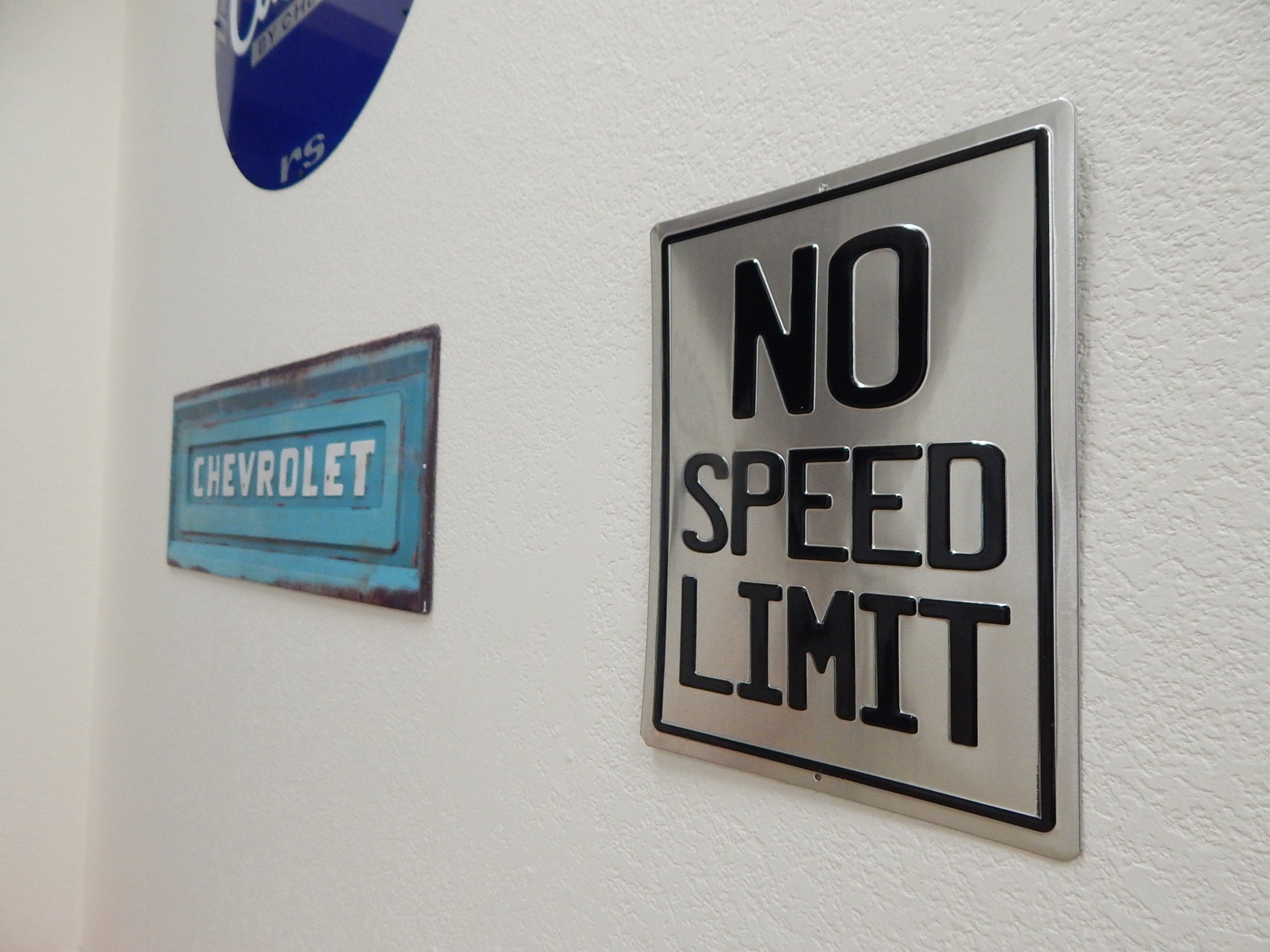 No Speed Limit Metal Sign - Etsy