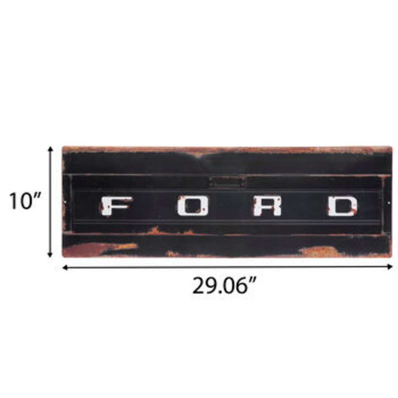 Vintage Ford Truck Tailgate Wall Art Sign - Etsy