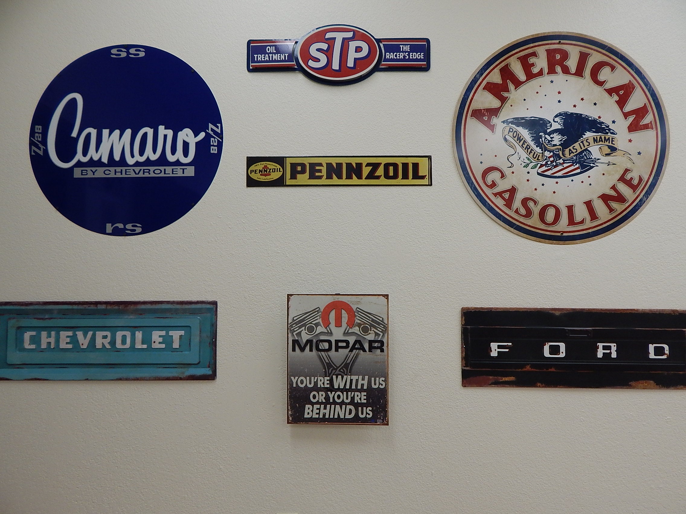 Mopar You're With Us or Behind Us Vintage Sytle Metal Sign - Etsy