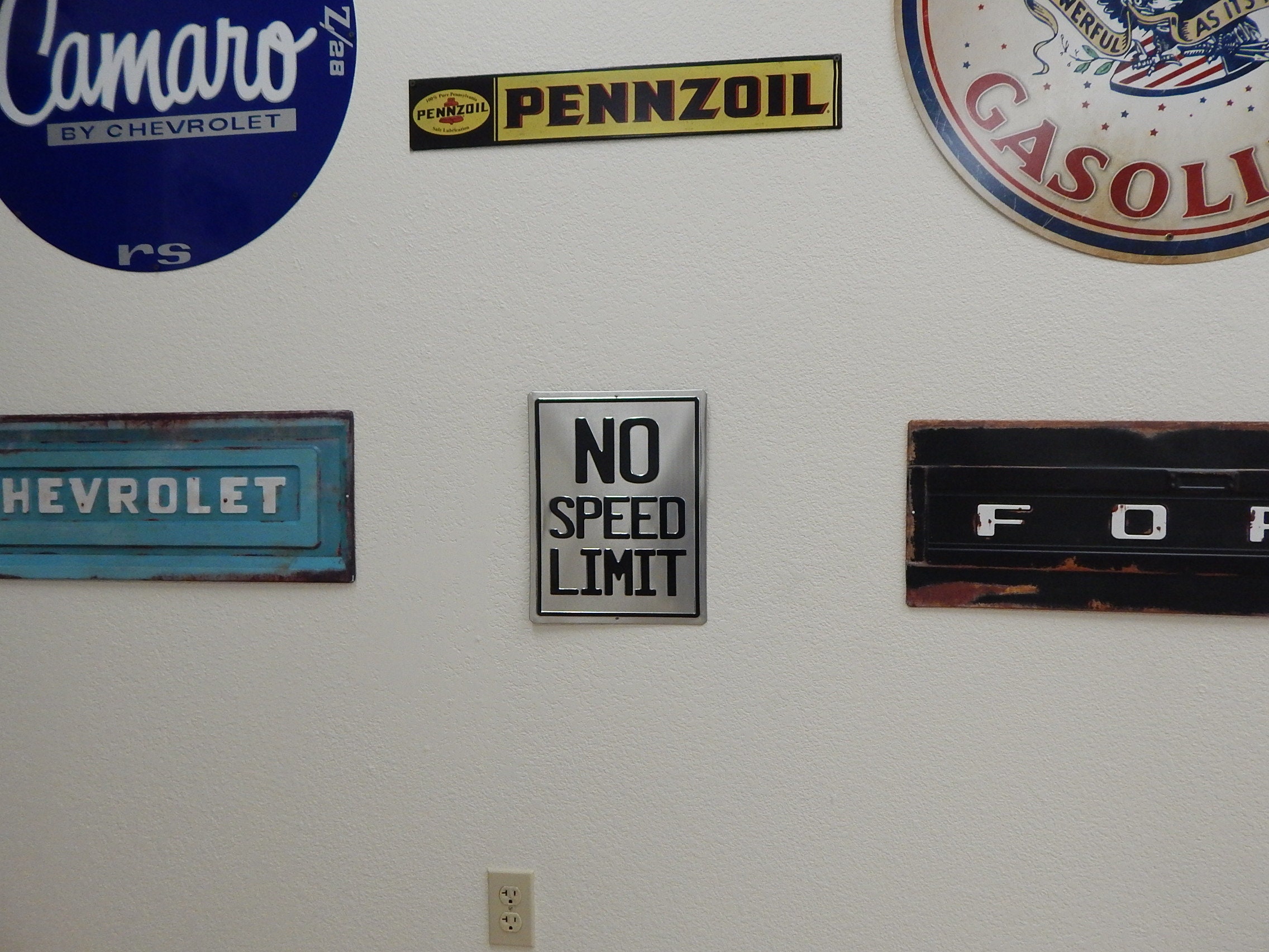 No Speed Limit Metal Sign - Etsy