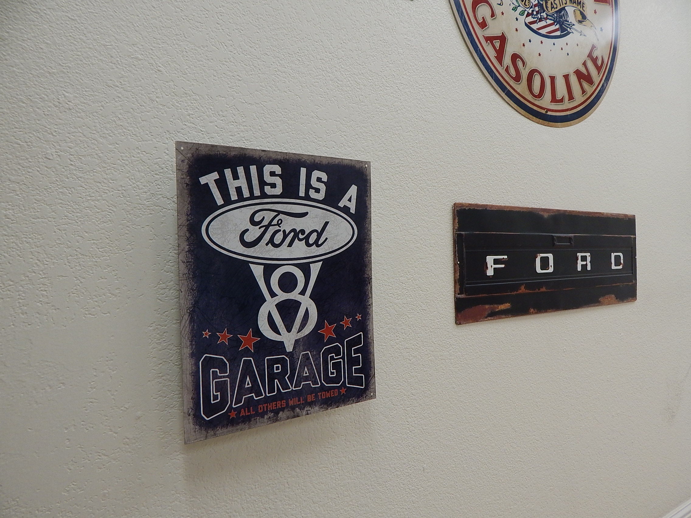 Ford V8 Garage Vintage Style Metal Sign - Etsy