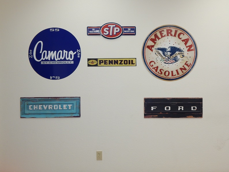 Vintage Chevrolet Truck Tailgate Wall Art Sign - Etsy