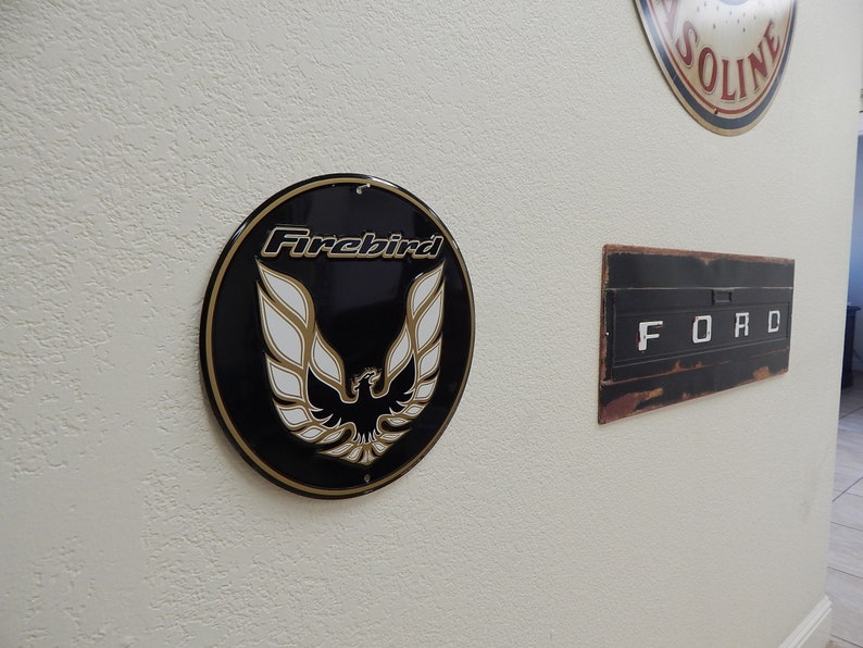 Pontiac Firebird Eagle Metal Sign - Etsy