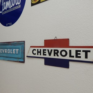 Licensed Large Chevrolet Emblem Metal Sign Man Cave Decor - Etsy