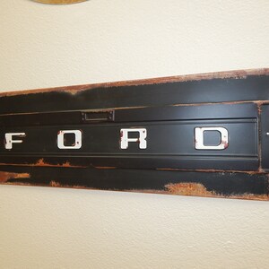 Vintage Ford Truck Tailgate Wall Art Sign - Etsy