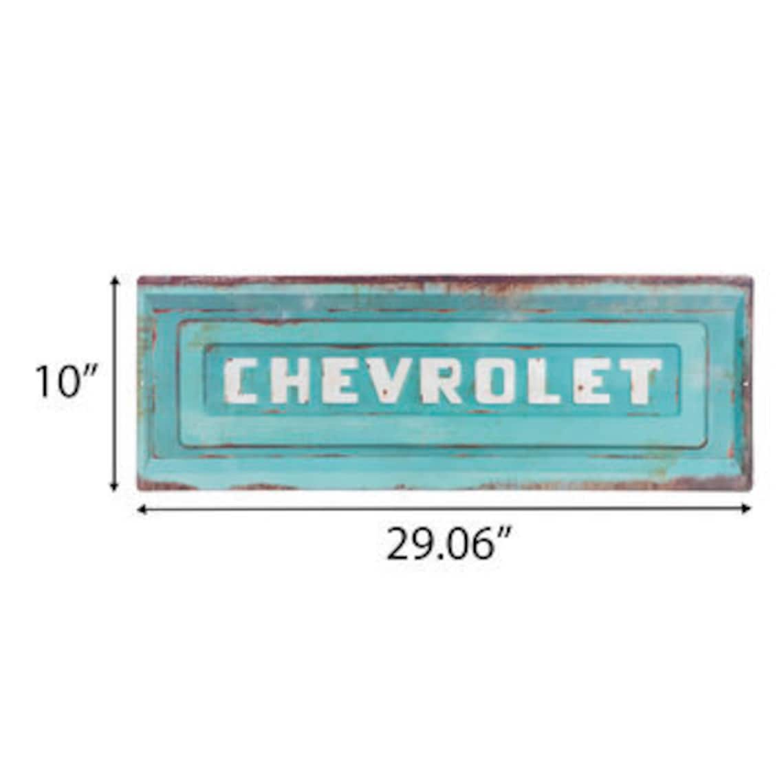 Vintage Chevrolet Truck Tailgate Wall Art Sign - Etsy
