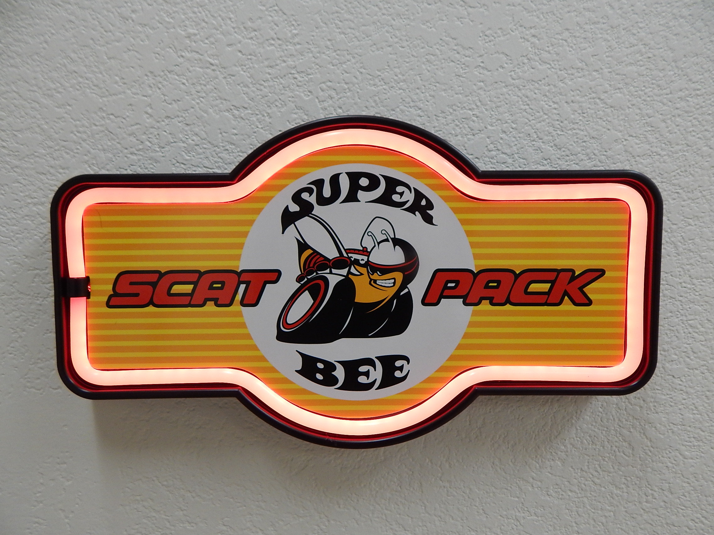 Super Bee Scat Pack Lit LED Neon Sign - Etsy