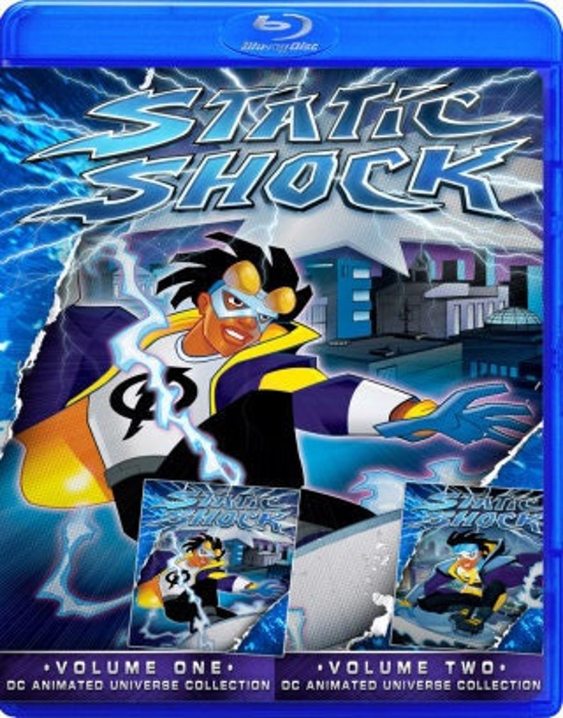 Static Shock the Complete Series Blu Ray,, - Etsy