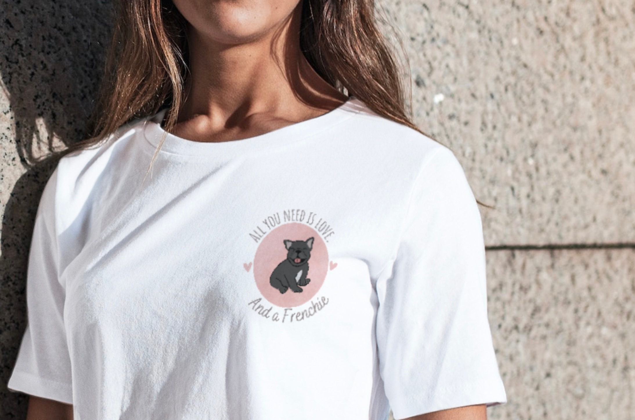 Frenchie Digital Stickers, PNG Transparent Clip Art File for Download ...