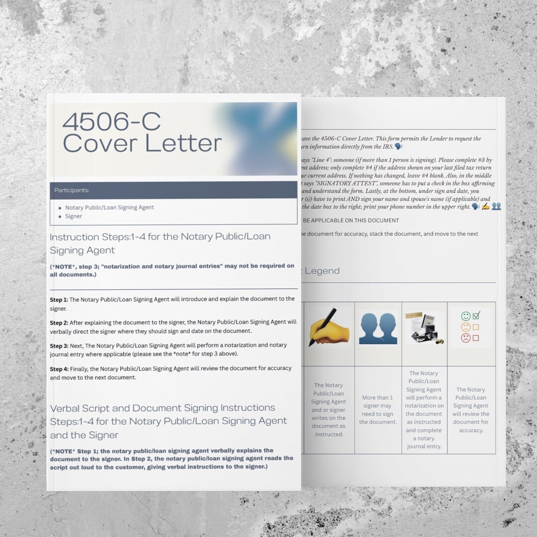 148 Master Notary Public/loan Signing Agent Scripts With Instructions ...