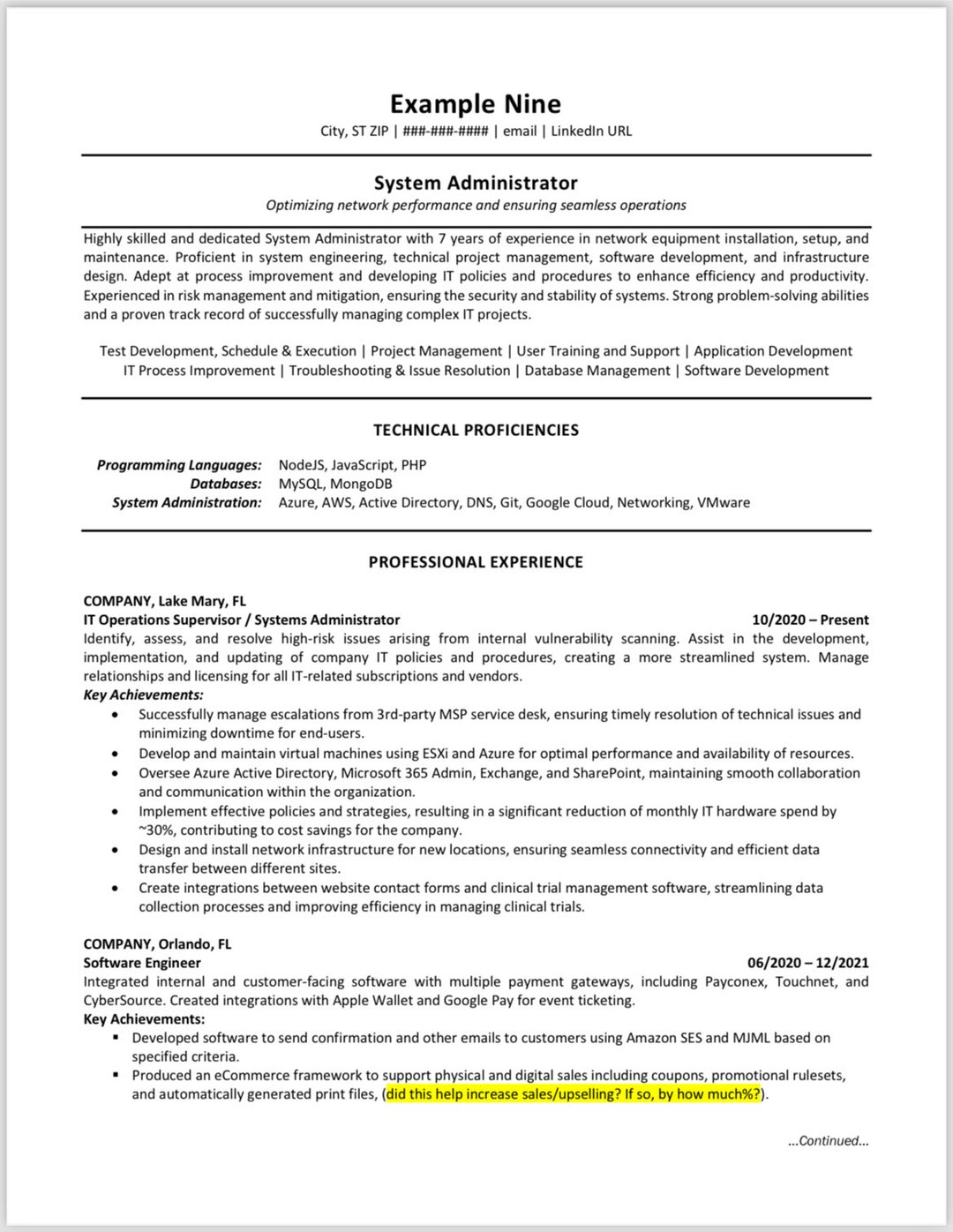 Professional Resume & Cover Letter Package - Etsy