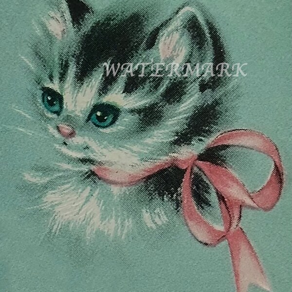 Vintage Cat - Etsy
