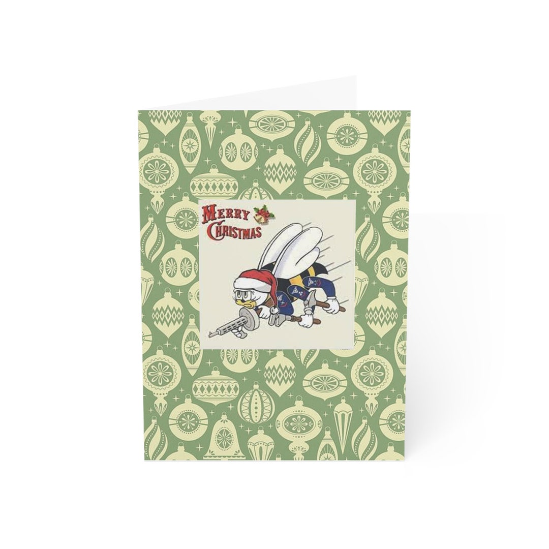 Seabees Prayer Christmas Cards (1, 10, 30, and 50pcs)seabees Mailer ...