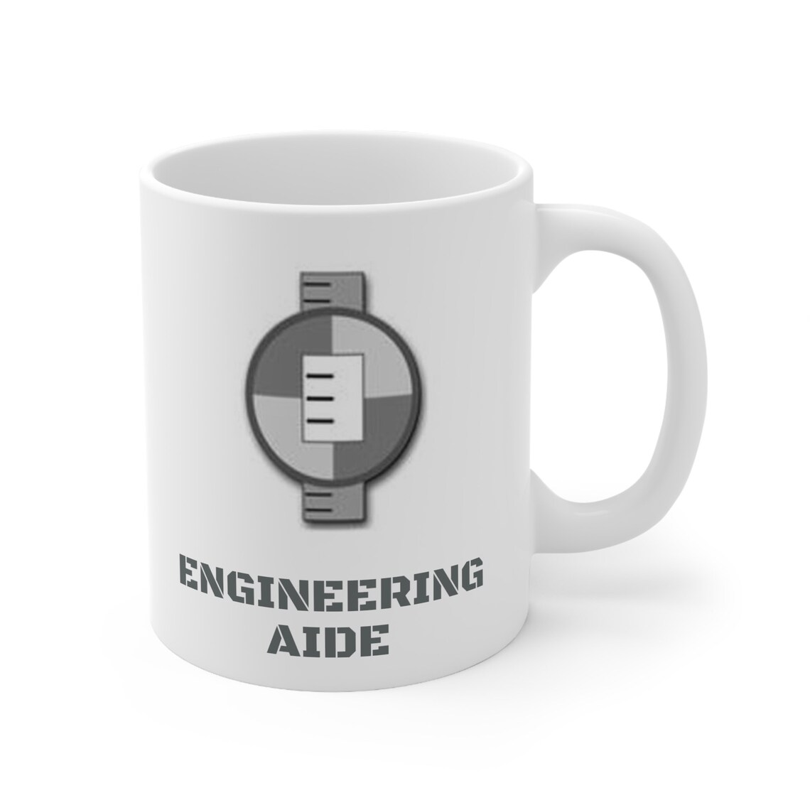 Double Sided Seabees Logo, EA Engineering Aide Rating, OF13, Ceramic ...