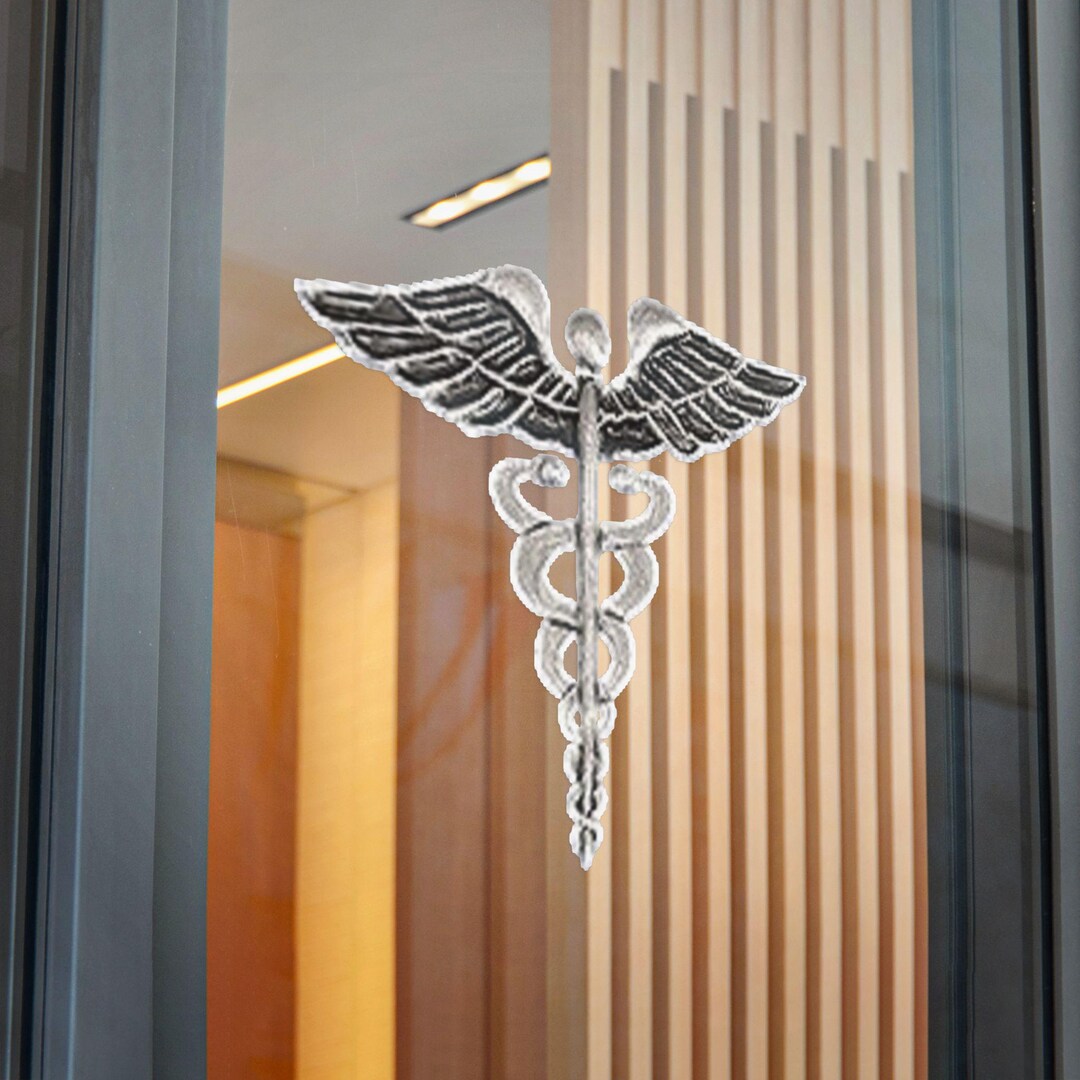 Anodized Corpsman Insignia Die-cut Sticker Caduceus Decal, Military ...