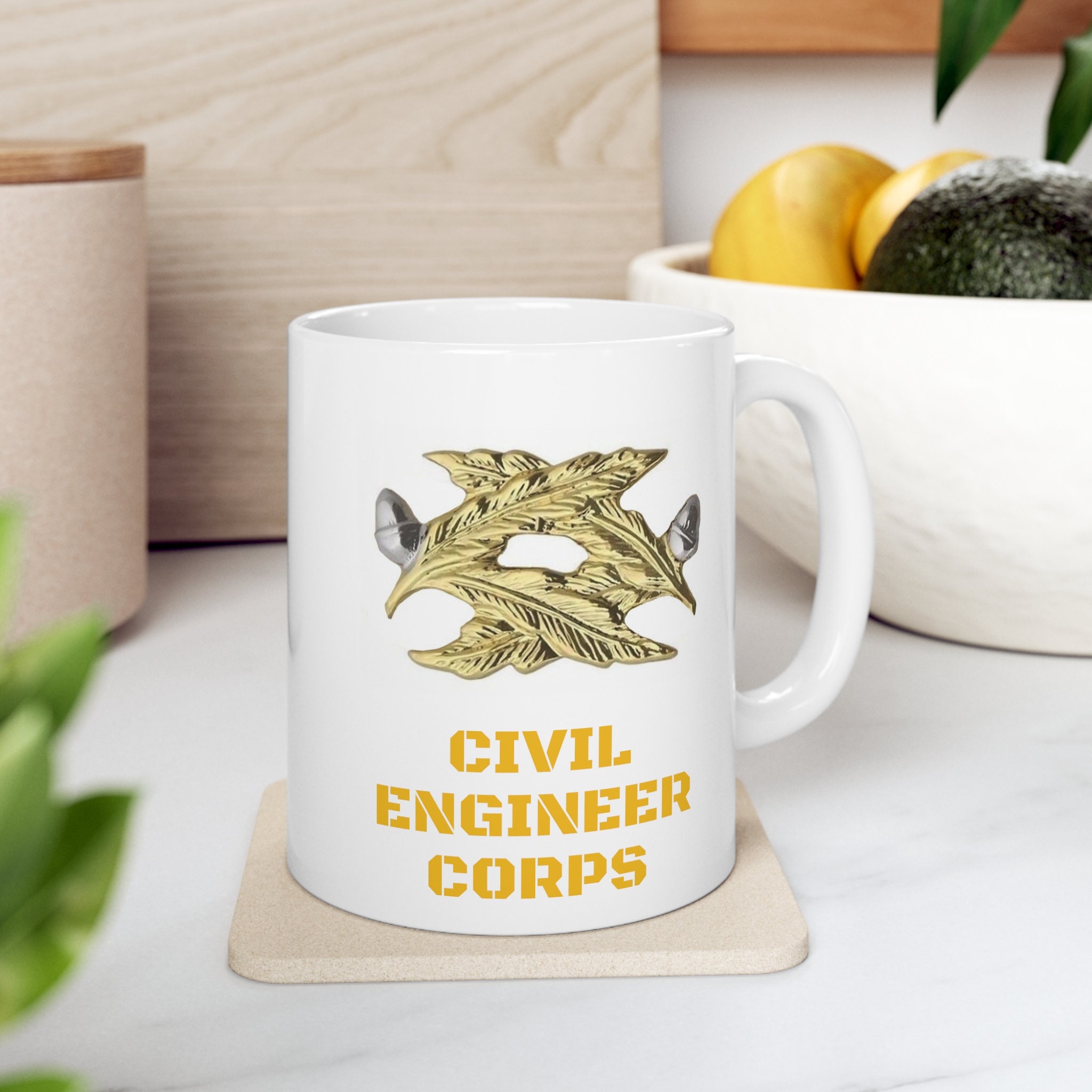 Double Sided Seabees Logo CEC Officer Civil Engineer Corps - Etsy