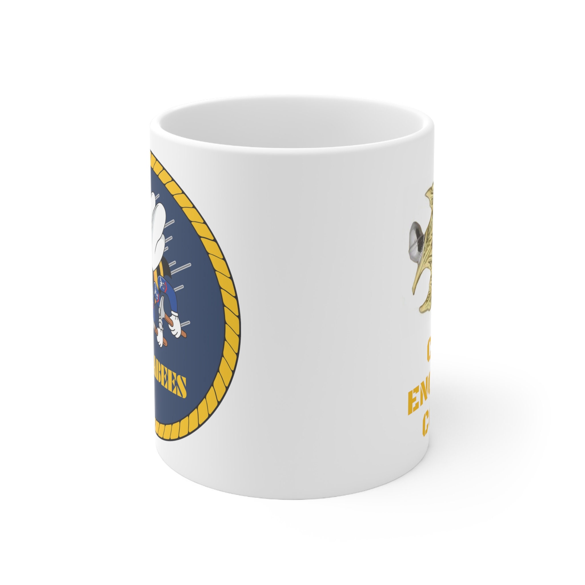 Double Sided Seabees Logo CEC Officer Civil Engineer Corps - Etsy