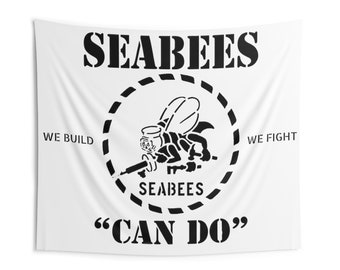 Seabees Poster Poster WW2 Poster Build for the Navy Seabees Poster - Etsy