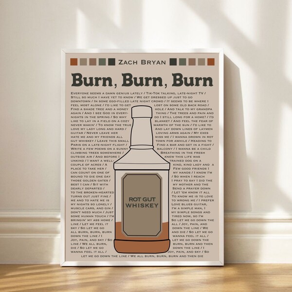 Lyrical Poster - Etsy