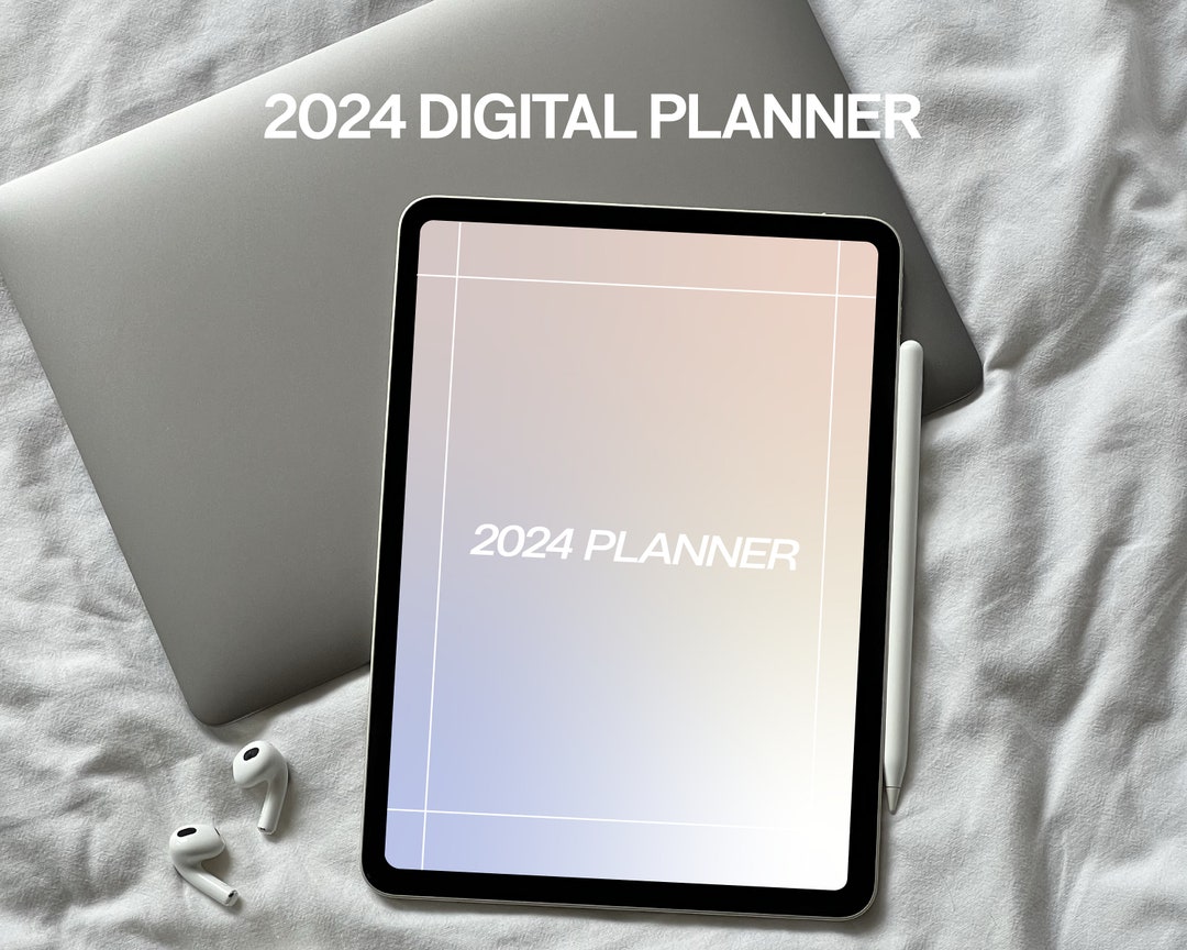 2024 Digital Planner | 2024 Planner for Goodnotes, Notability ...