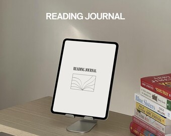 Books Review, Reading Journal, Digital, Planner, Goodnotes - Etsy