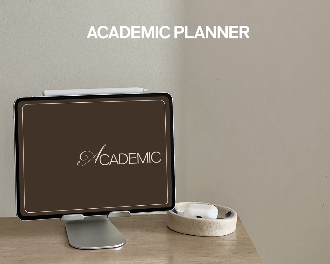 Academic Digital Planner | Student Planner for Goodnotes, Notability ...