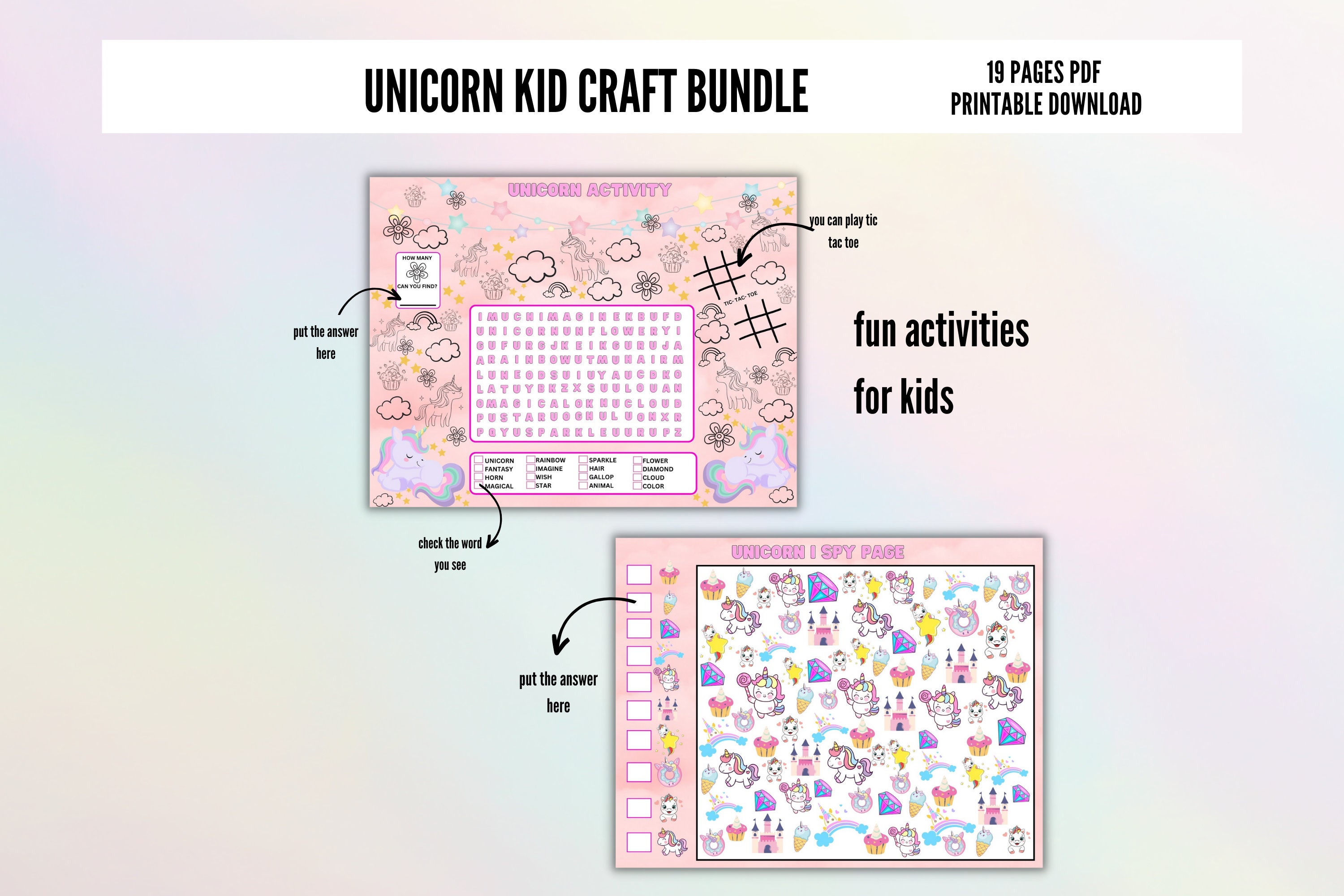 Printable Coloring Pages of Unicorns | Unicorn Printable | Unicorn ...