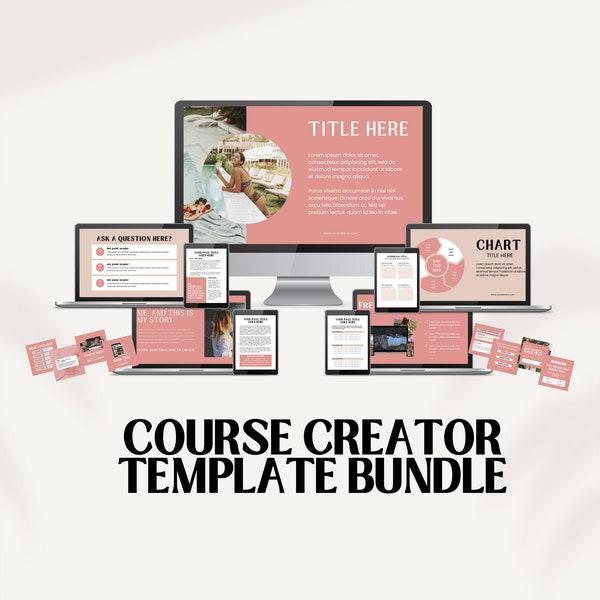 Online Course Template - Etsy