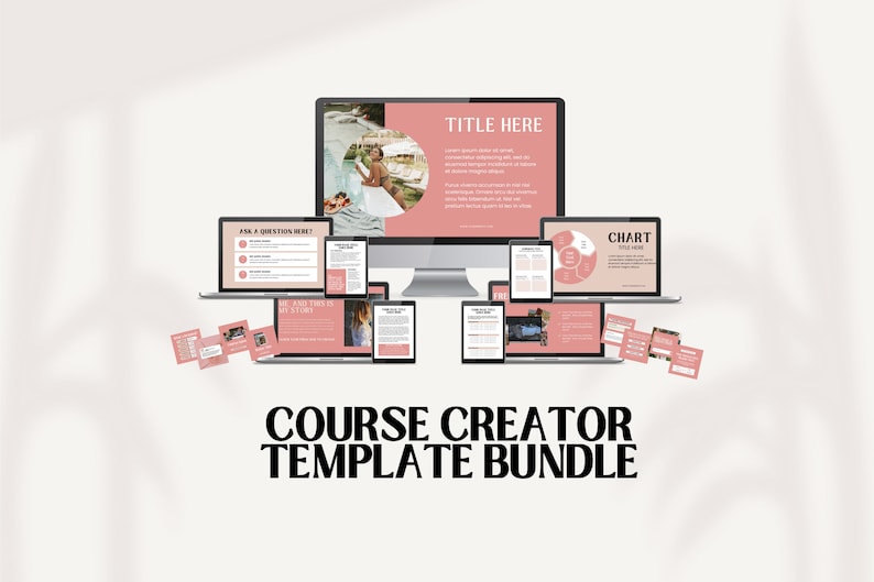 Course Templates Canva | Course Workbook Template | Online Course ...