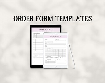 Order Form Template Simple Order Form Template Order Form Template ...