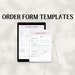 Order Form Template Simple Order Form Template Order Form Template ...