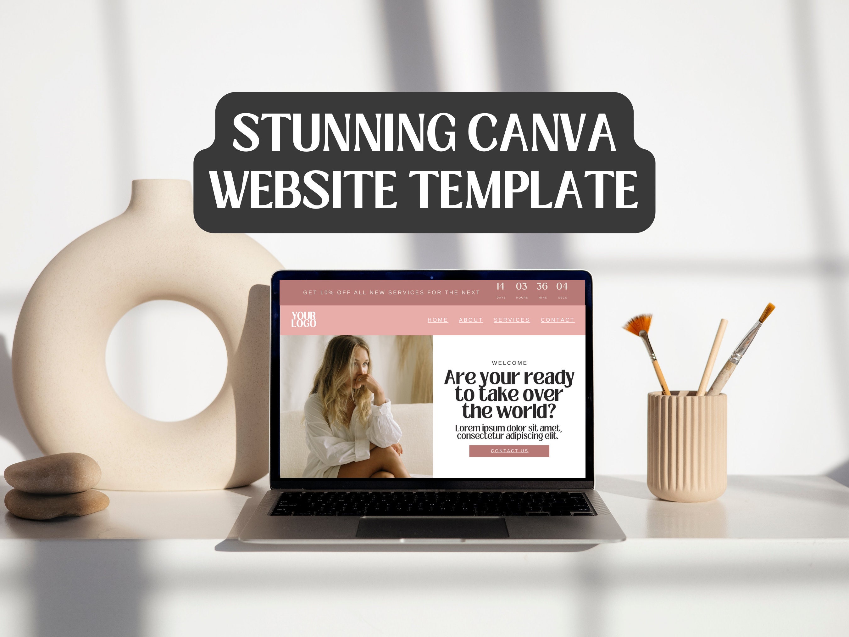 Canva Website Templates Canva Website Landing Page Template Canva ...