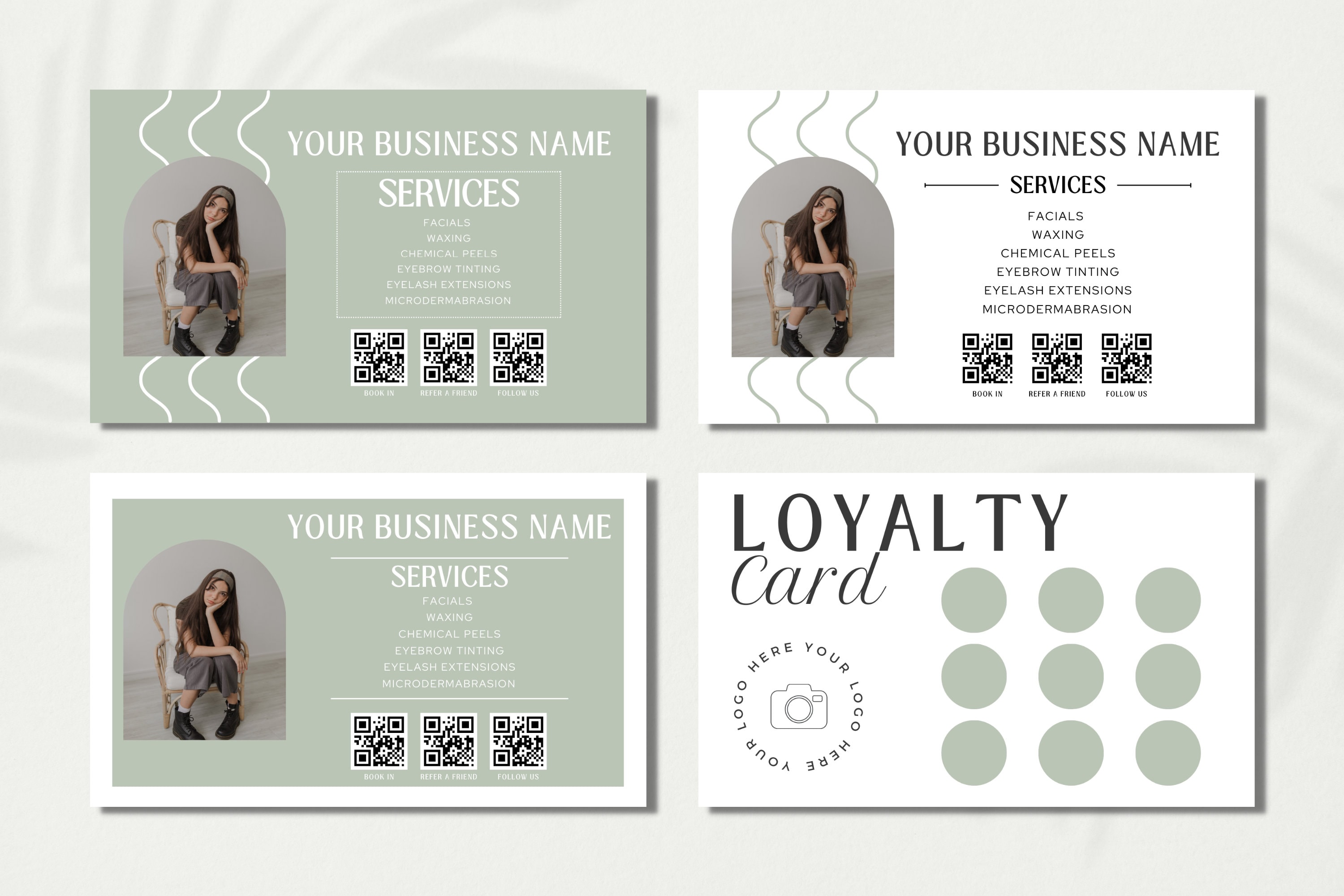 Loyalty Card Template Editable Loyalty Card Custom Loyalty Cards ...