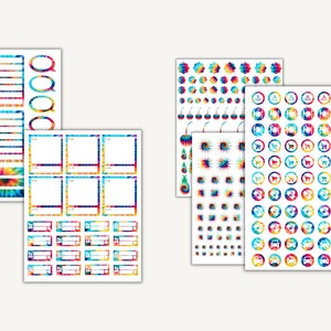 Printable Planner Sticker Sheet | Printable Planner Stickers Bundle ...