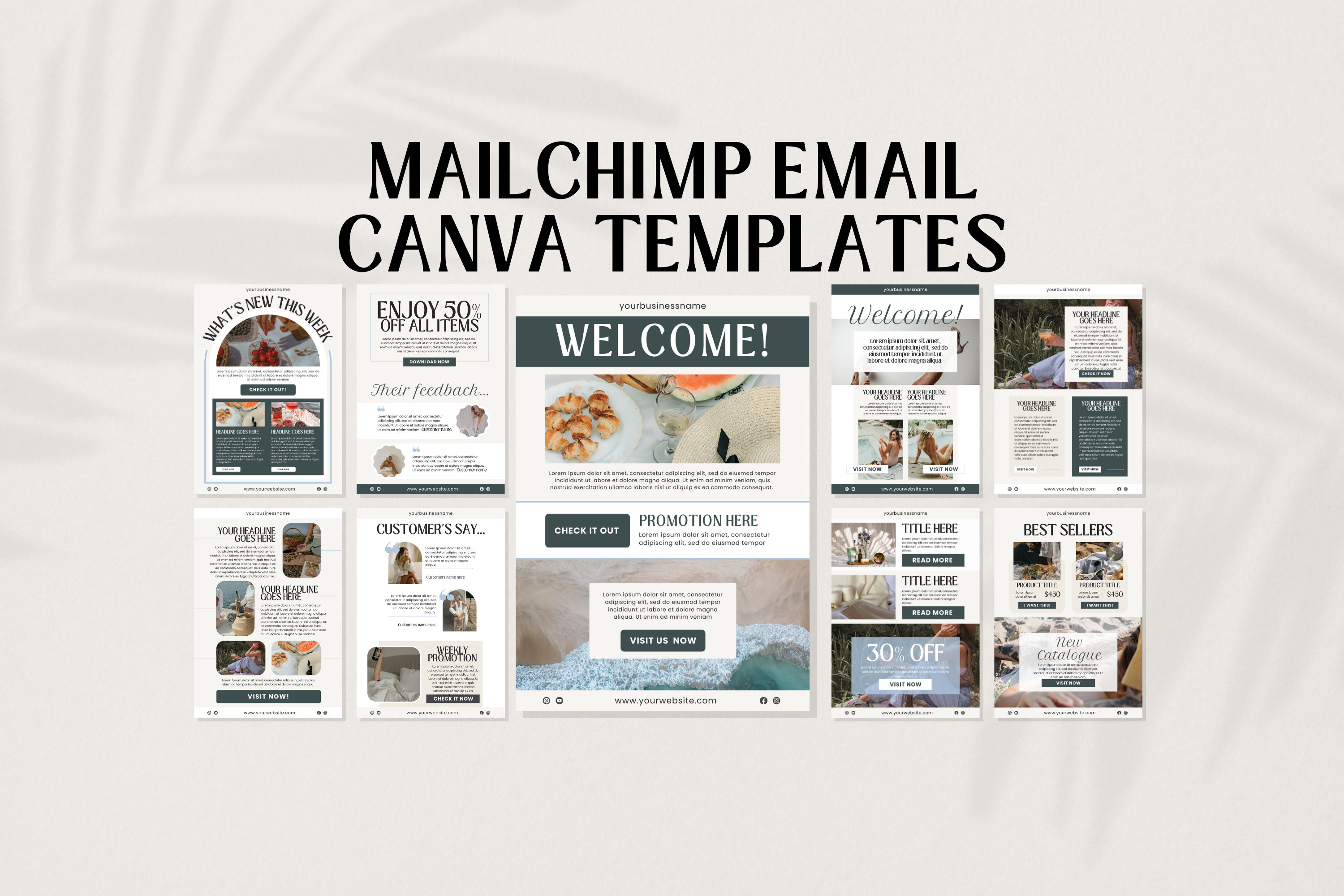 Email Marketing Template Mailchimp | Mailchimp Newsletter Templates ...